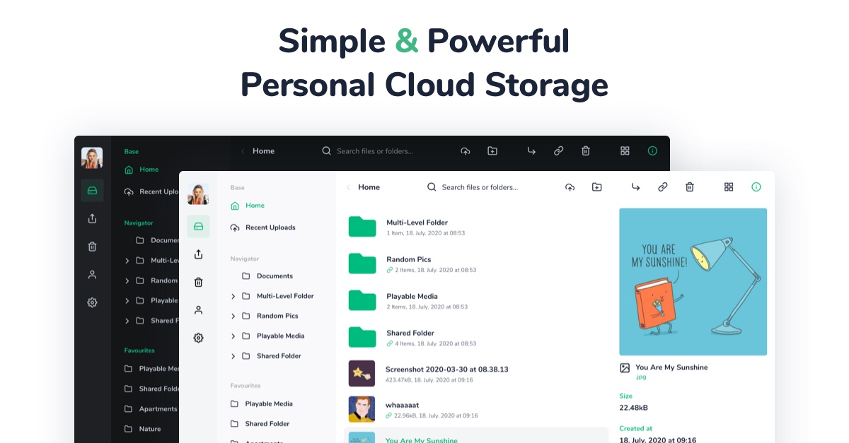 VueFileManager | Your self-hosted storage cloud software powered by ...